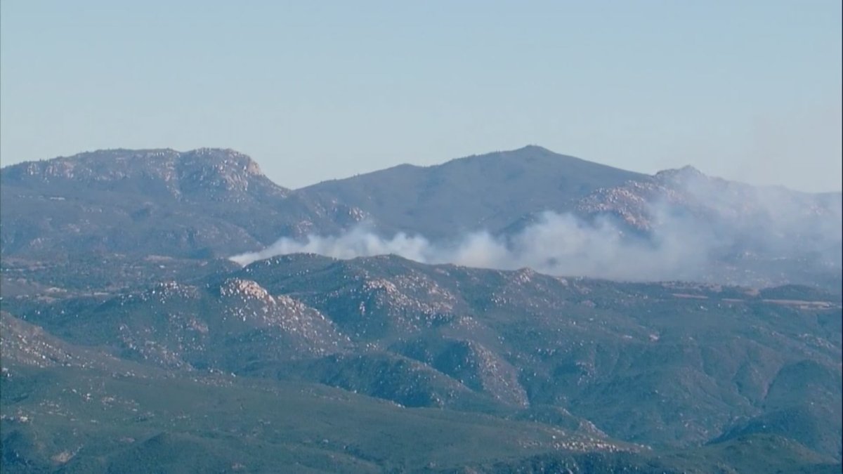 Firefighter Injured Battling Fire Near Japatul Valley Road, Fire Spread ...