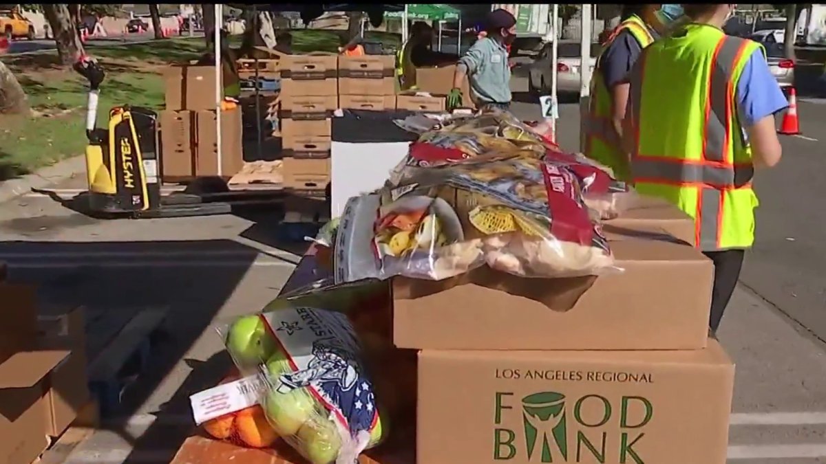 1,500 Families Get Help at Drive-Thru Food Giveaway in Sylmar – NBC Los ...