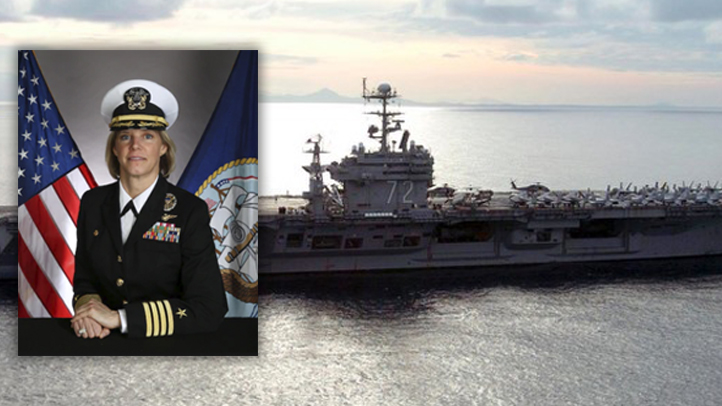 1st Woman to Helm Navy Nuclear Aircraft Carrier Assigned to San Diego ...