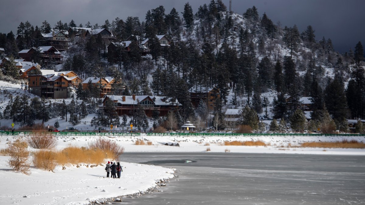 Southern California Mountains Glisten With Heavy Snow – NBC Los Angeles