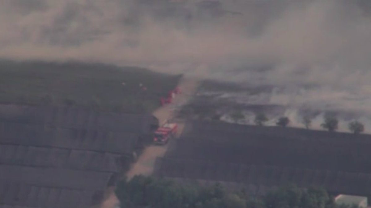 Firefighters Battle Flames in Santa Paula Field – NBC Los Angeles