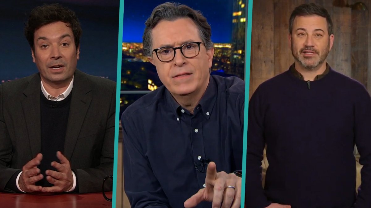 Late Night TV Hosts React to U.S. Capitol Riots – NBC Los Angeles