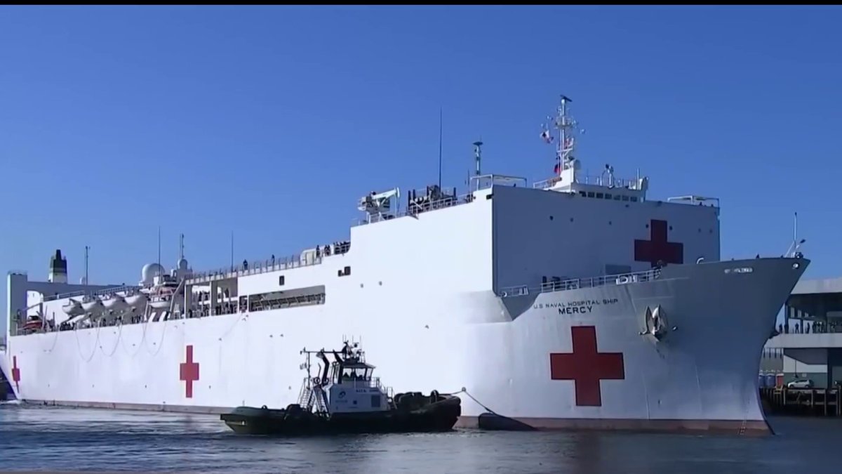 Many Question Why the Navy Hospital Ship US Mercy Isn’t in LA – NBC Los ...