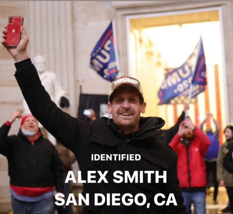 San Diego County Army Vet Accused of Role in Capitol Riot Stays Silent ...