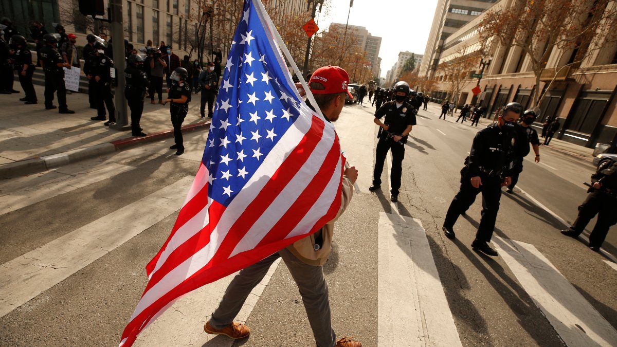 Police Investigating Attack During Downtown LA Rally as a Hate Crime ...