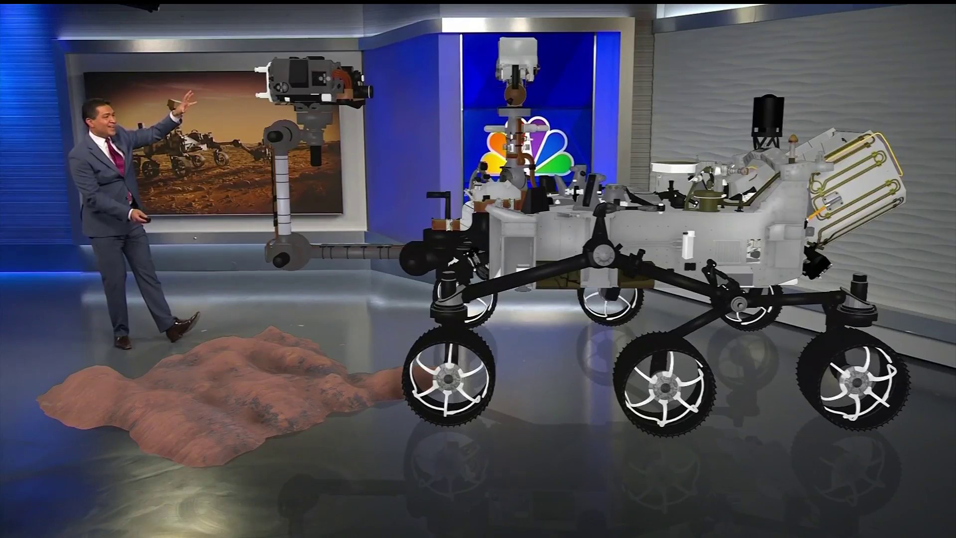 Mars Rover Size Comparison