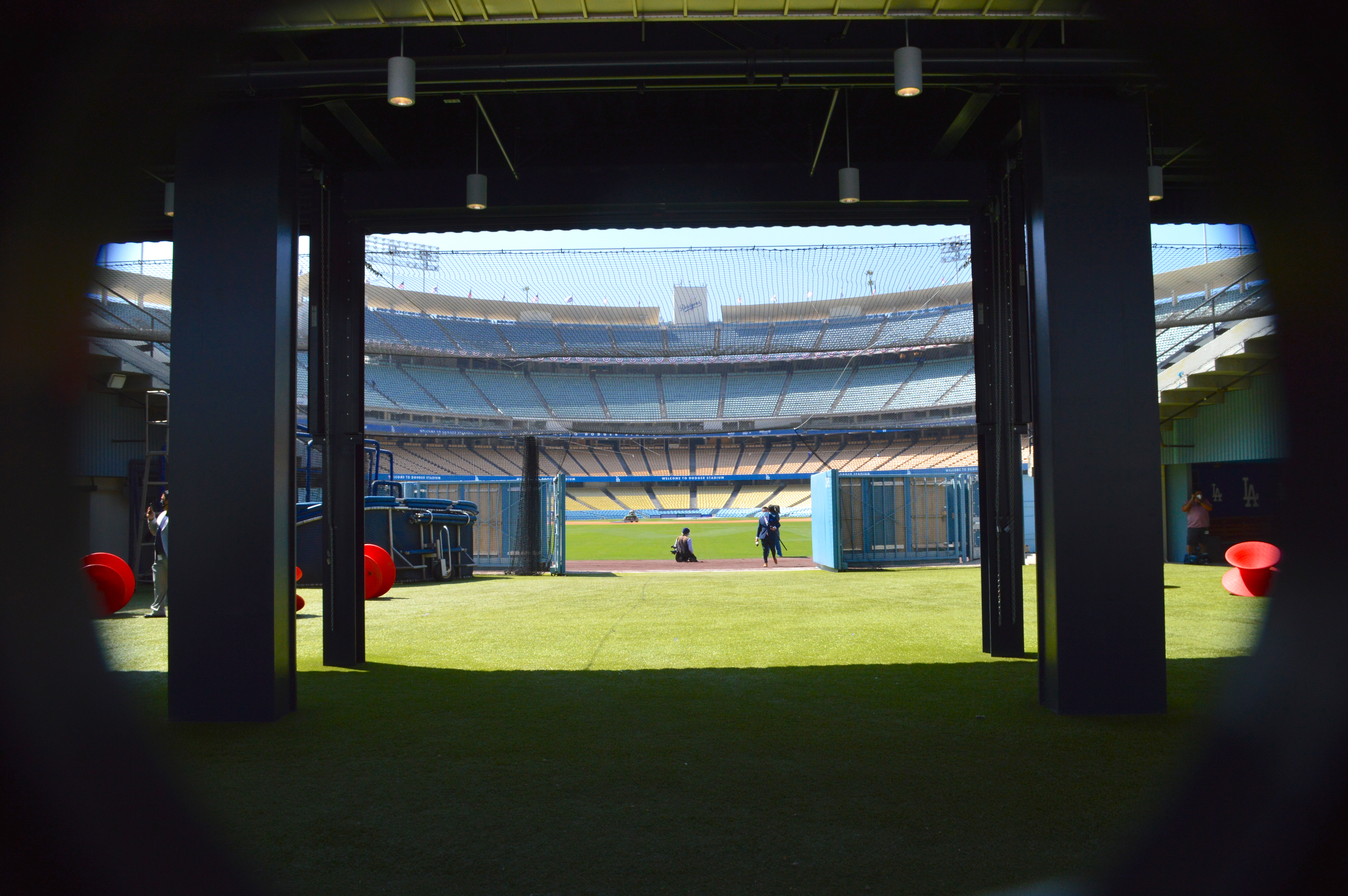Photos: Dodgers New Centerfield Renovations – NBC Los Angeles