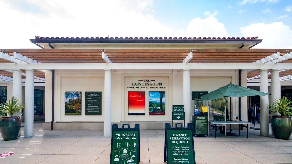 Huntington Library Art Galleries to Reopen – NBC Los Angeles