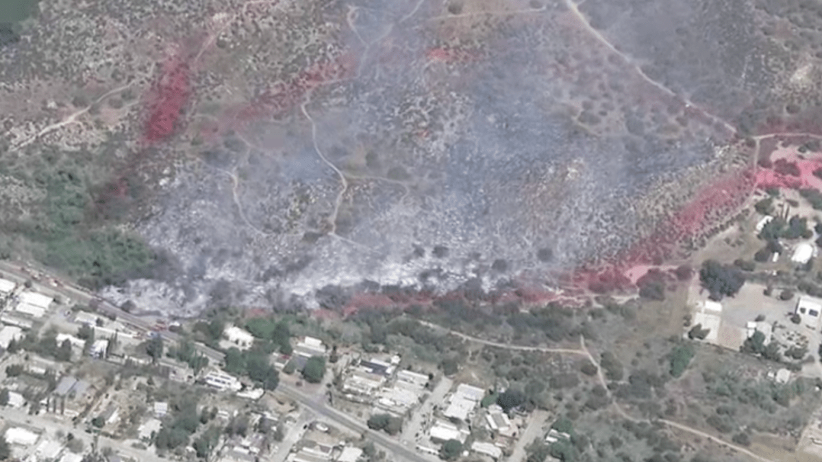 Evacuations Ordered as Fire Threatens Homes South of Lake Mathews – NBC ...