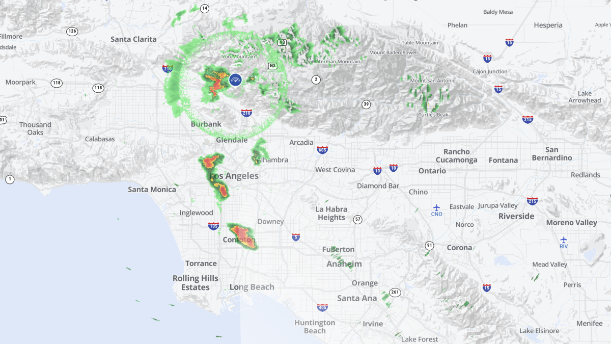 Spring Thunderstorms and Rain in SoCal Forecast – NBC Los Angeles