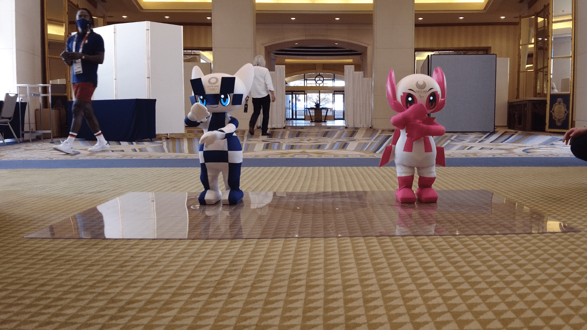 Robot Versions of Tokyo Olympic Mascots Show Off Dance Moves – NBC Los ...