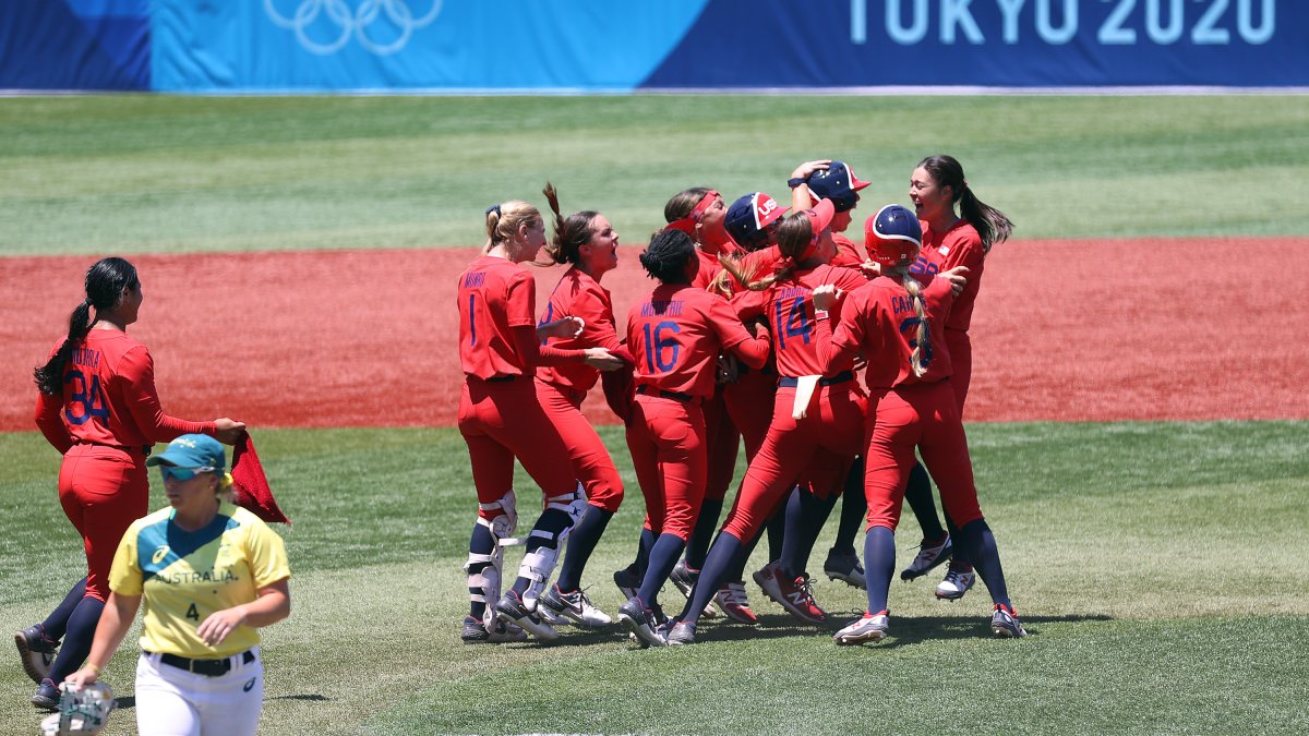 Team USA Softball Clinches Spot in Gold Medal Game Against Host Japan ...
