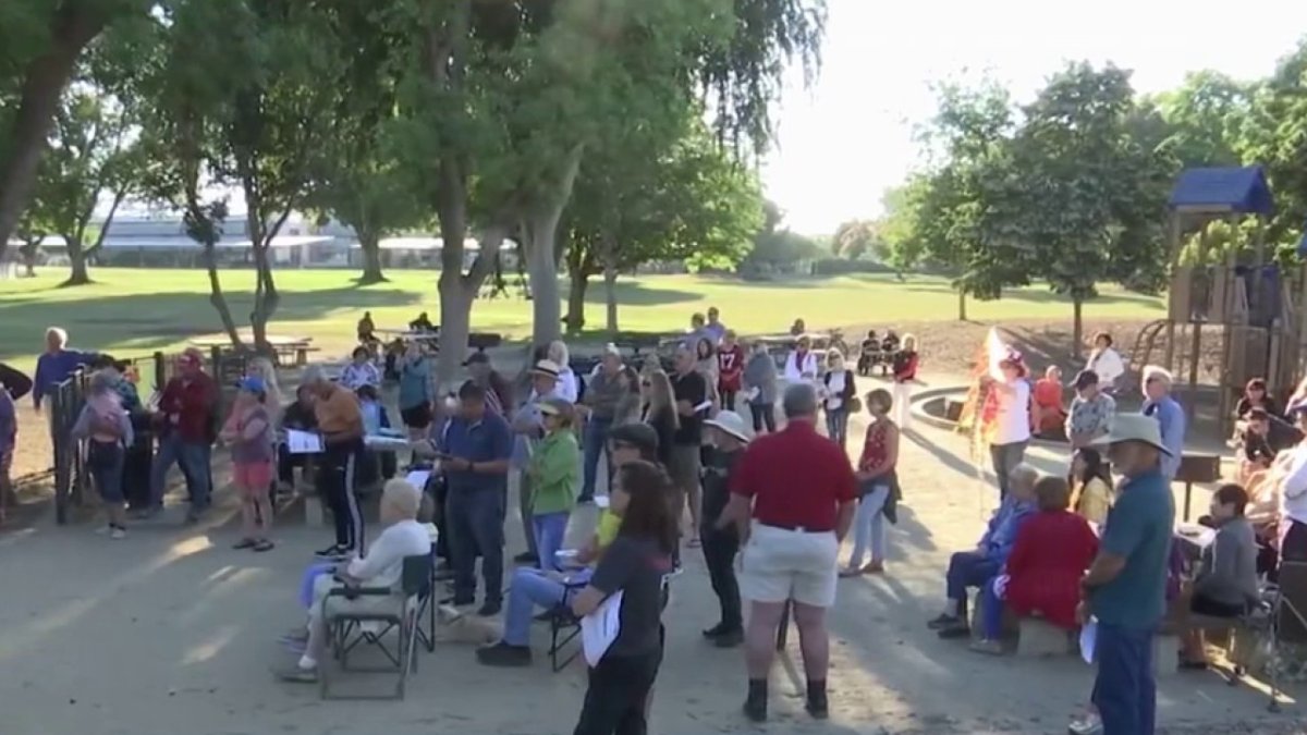 ‘Recall Newsom’ Supporters Hold Rally in Palo Alto – NBC Los Angeles