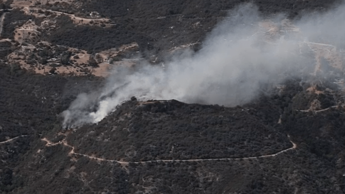 Structures Threatened as Brush Fire Burns in Topanga Canyon Amid Summer ...