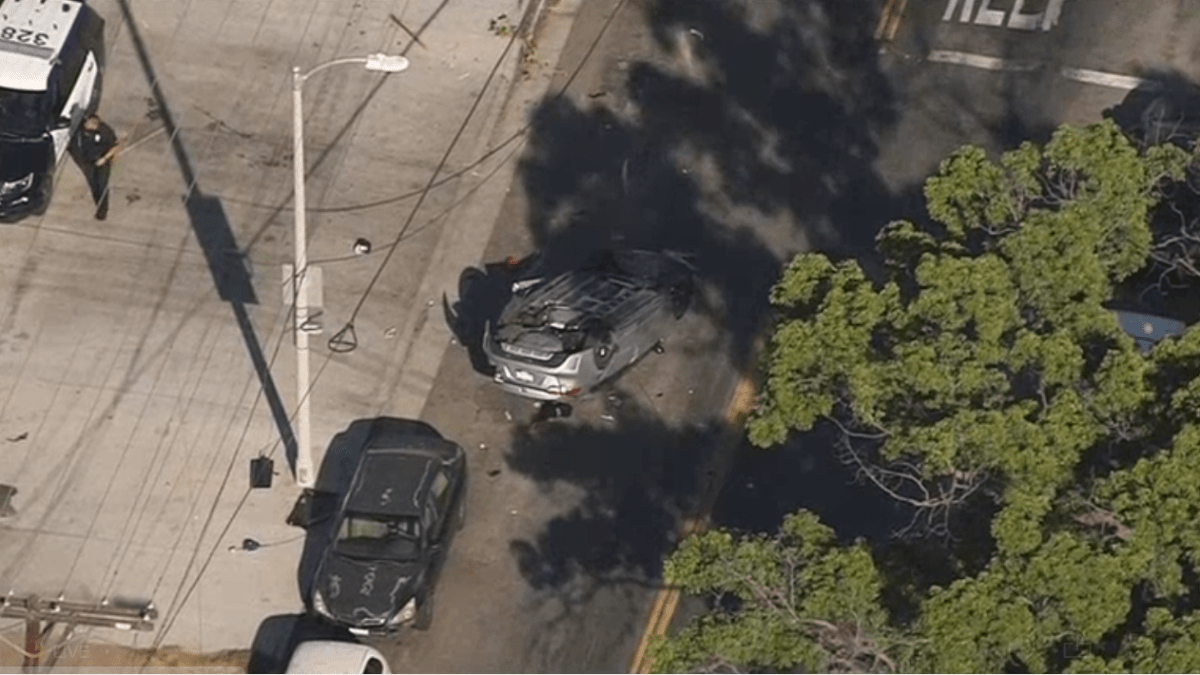 5 People In Custody After Pursuit Ends With Vehicle Overturned In Echo