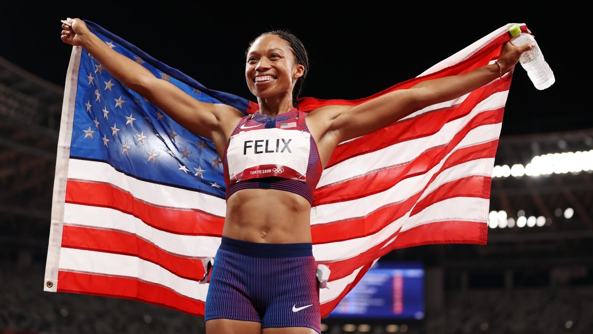 Allyson Felix, 40, looks for a comeback and spot at LA Olympics – NBC ...