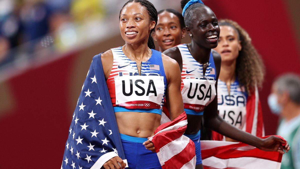 Allyson Felix Wins 11th Olympic Medal Nbc Los Angeles