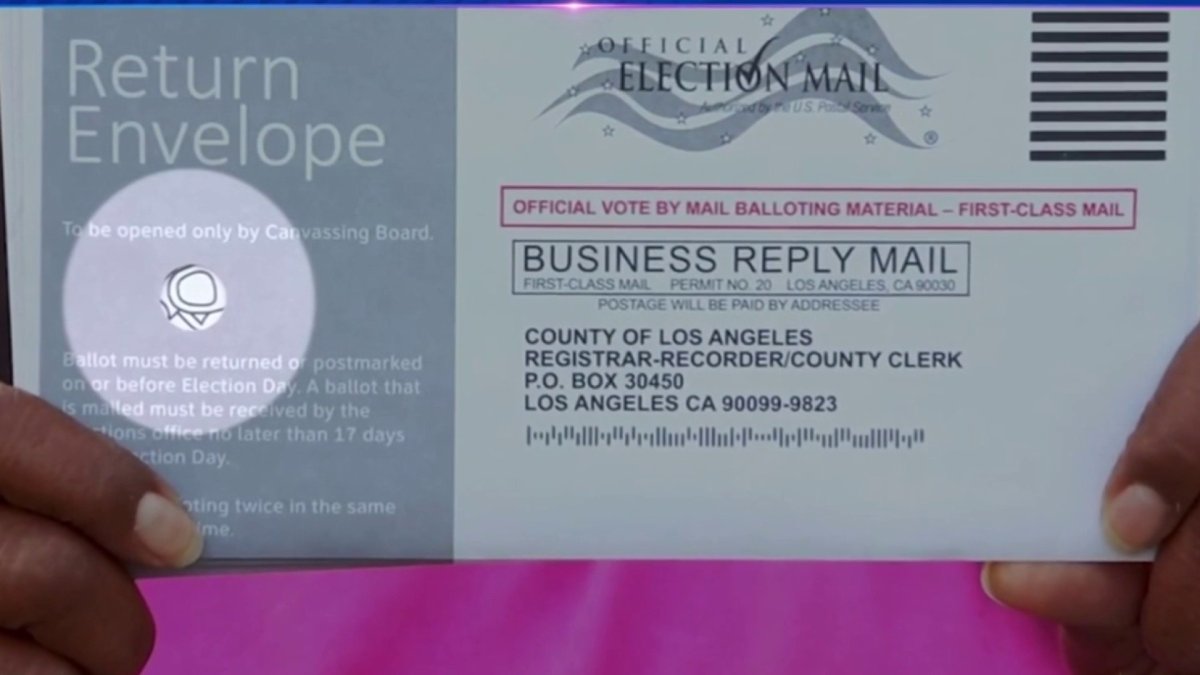 Recall Election Ballot Safety – NBC Los Angeles