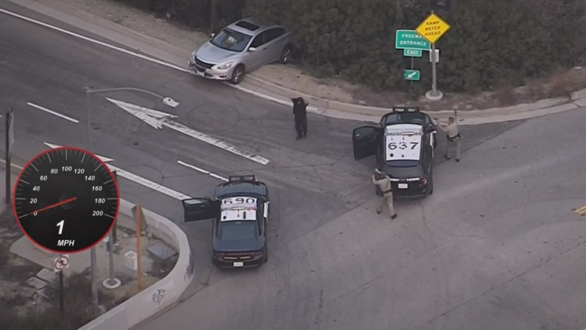 Watch: Chase Driver Attacks CHP Officers – NBC Los Angeles