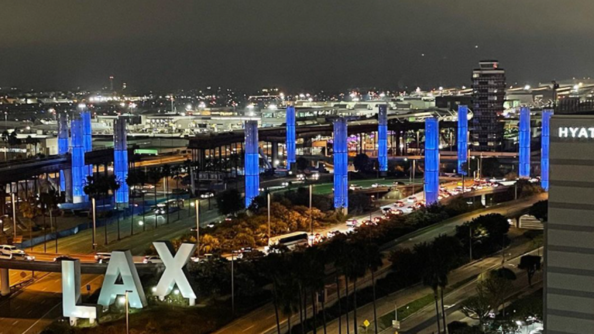 LAX Modernization Construction Complete On Part of LAX Automated People ...