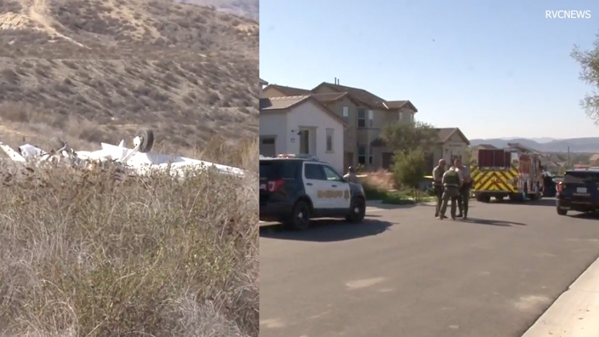 Small Plane Crashes in Temecula, Killing Pilot – NBC Los Angeles