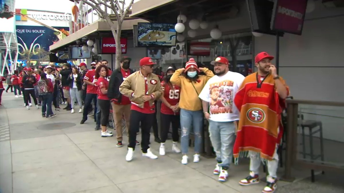 49ers Fans Arrive in LA Ahead of NFC Title Game Against Rams – NBC Los ...
