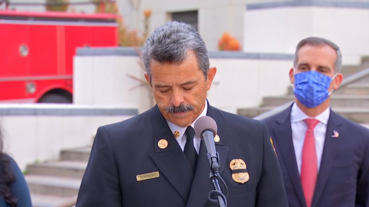 LAFD Chief Ralph Terrazas Announces Retirement – NBC Los Angeles