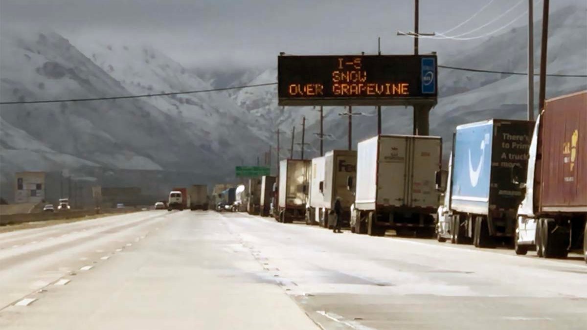 I-5 at Grapevine Closed for Hours Due to SoCal Snow Storm – NBC Los Angeles