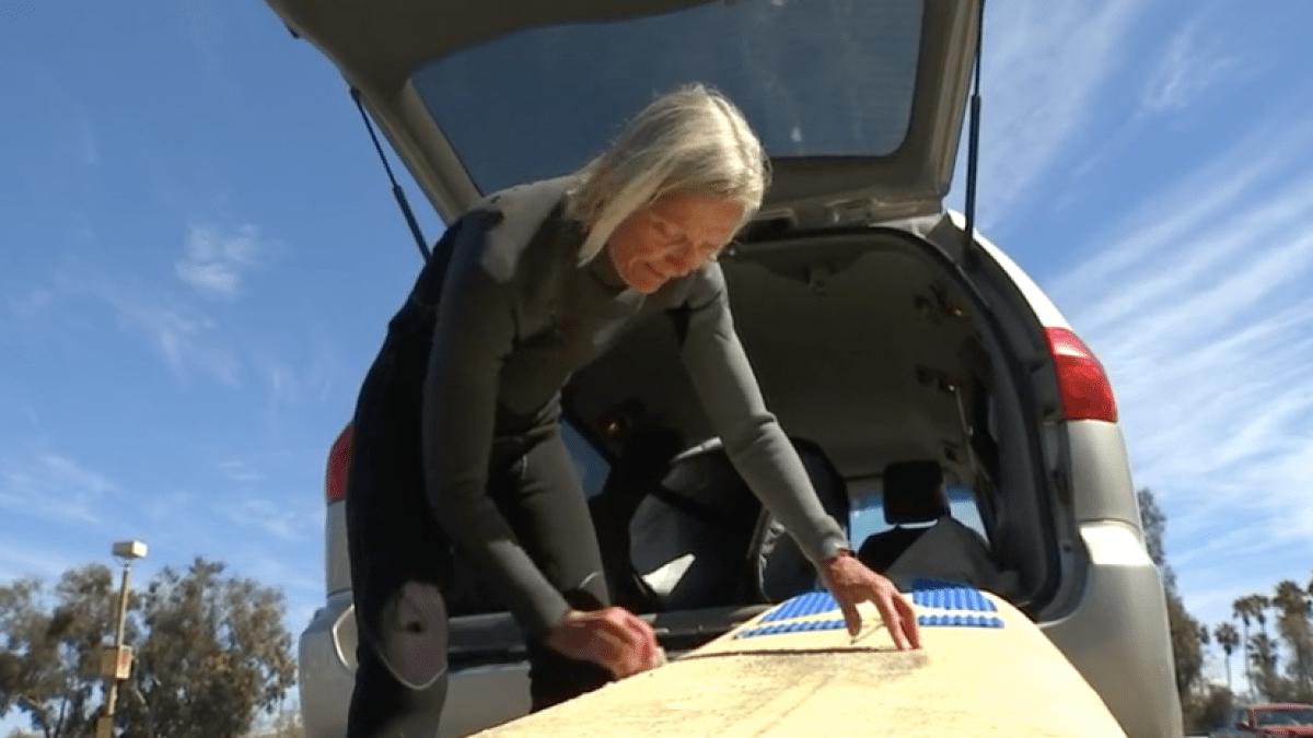 At 75, Surfing Remains in Joyce Hoffman’s Soul – NBC Los Angeles