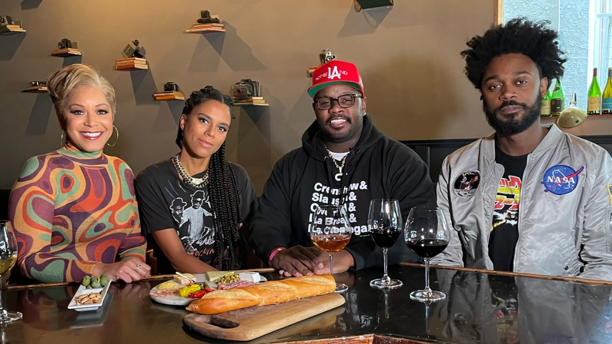 The Cast of Grand Crew Unwind Over Wine – NBC Los Angeles