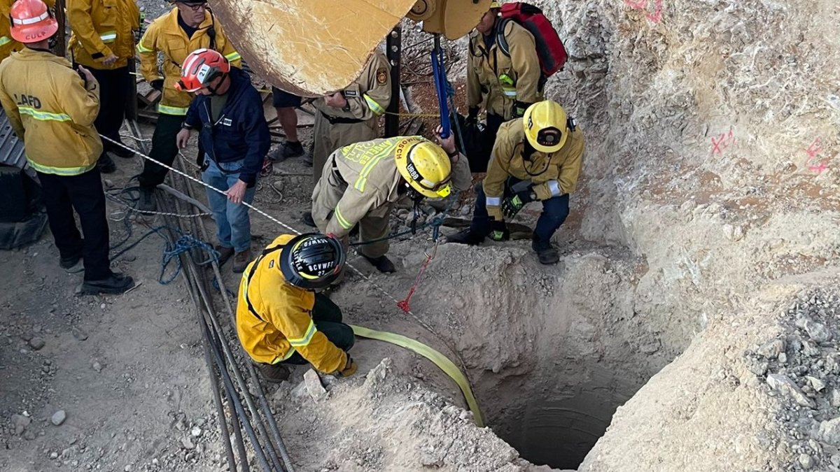Man Rescued From Trench in Bell Canyon – NBC Los Angeles