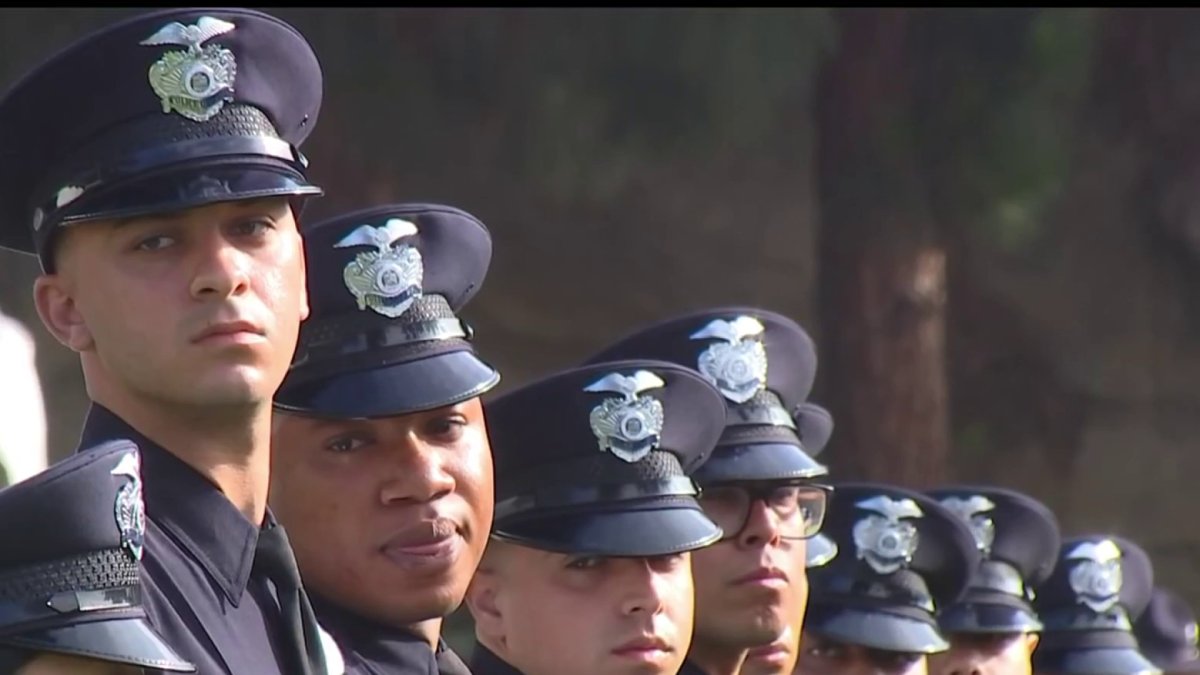 LAPD Welcomes 42 New Officers – NBC Los Angeles