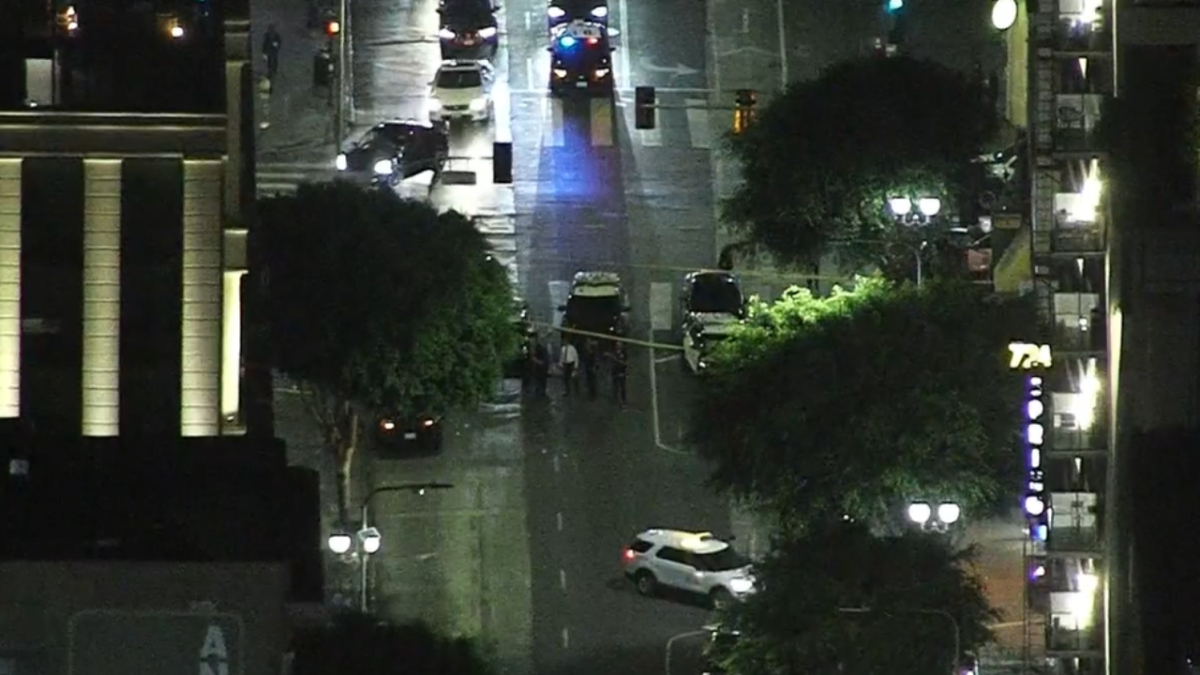 Four People Wounded in Downtown LA Shooting – NBC Los Angeles