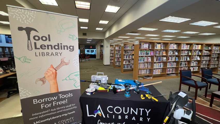 Los Angeles County Libraries Lend Tools to the Community – NBC Los Angeles