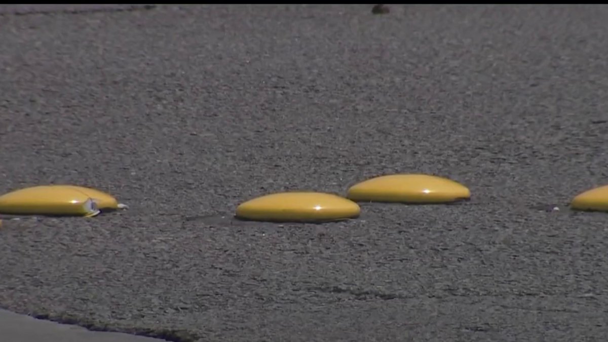 Newly Installed Botts’ Dots in Compton Didn’t Stop Monday Morning ...