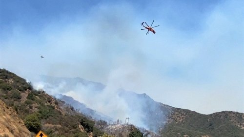 Brush Fires Burn in Angeles National Forest Above Azusa – NBC Los Angeles