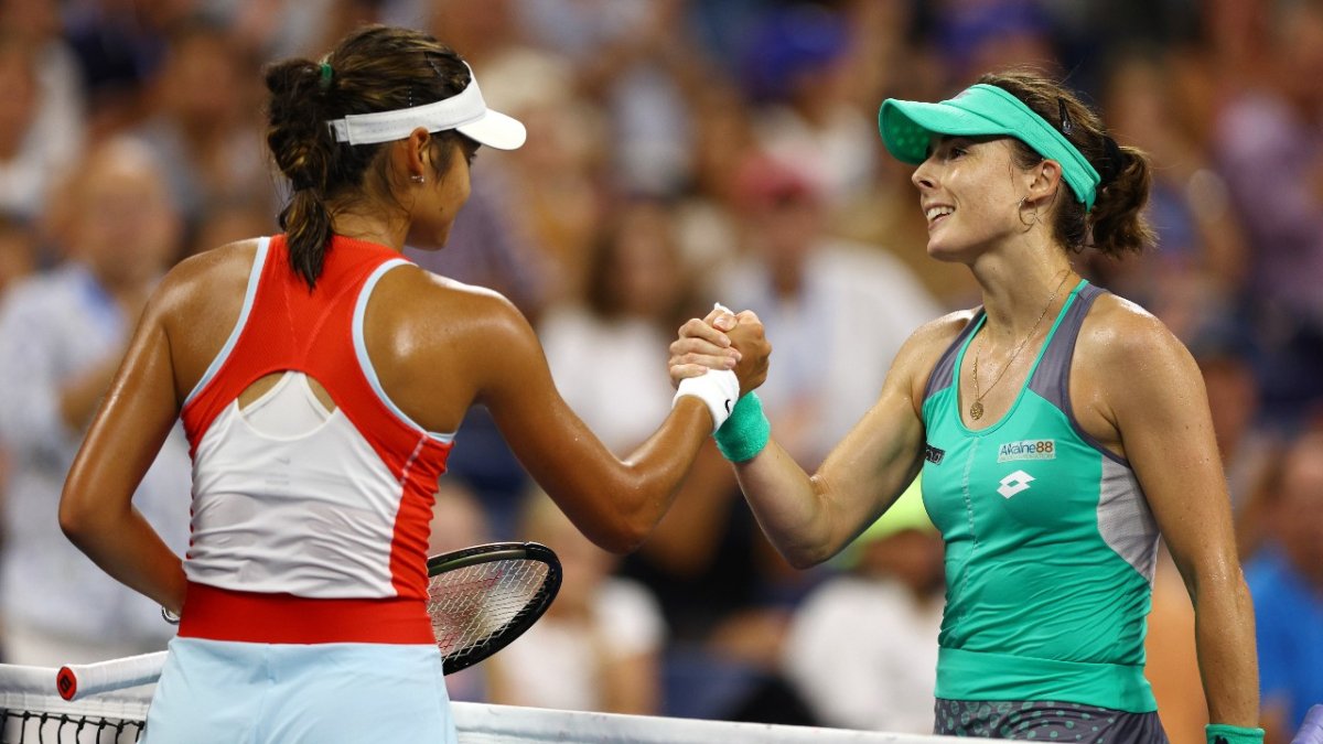 Defending US Open Winner Emma Raducanu Falls to Alizé Cornet in First ...