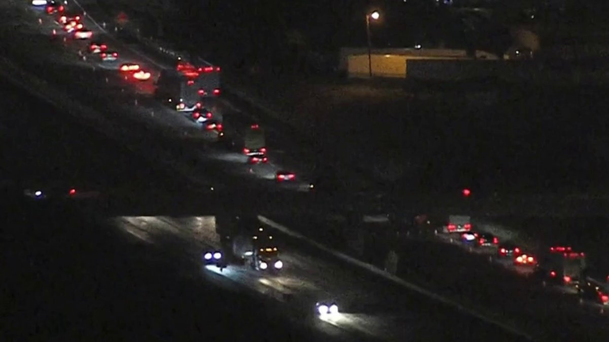Northbound Lanes of the 5 Freeway Closed Until Friday Morning – NBC Los ...