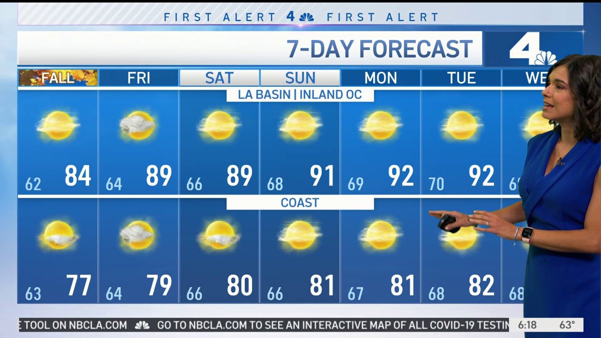 First Alert Forecast: First Day of Fall Brings Cool Morning ...