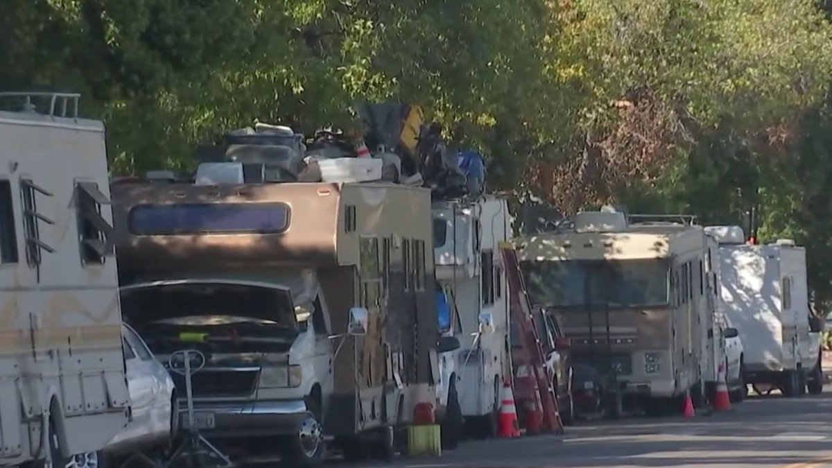 Push to Clear Out RV Encampments – NBC Los Angeles