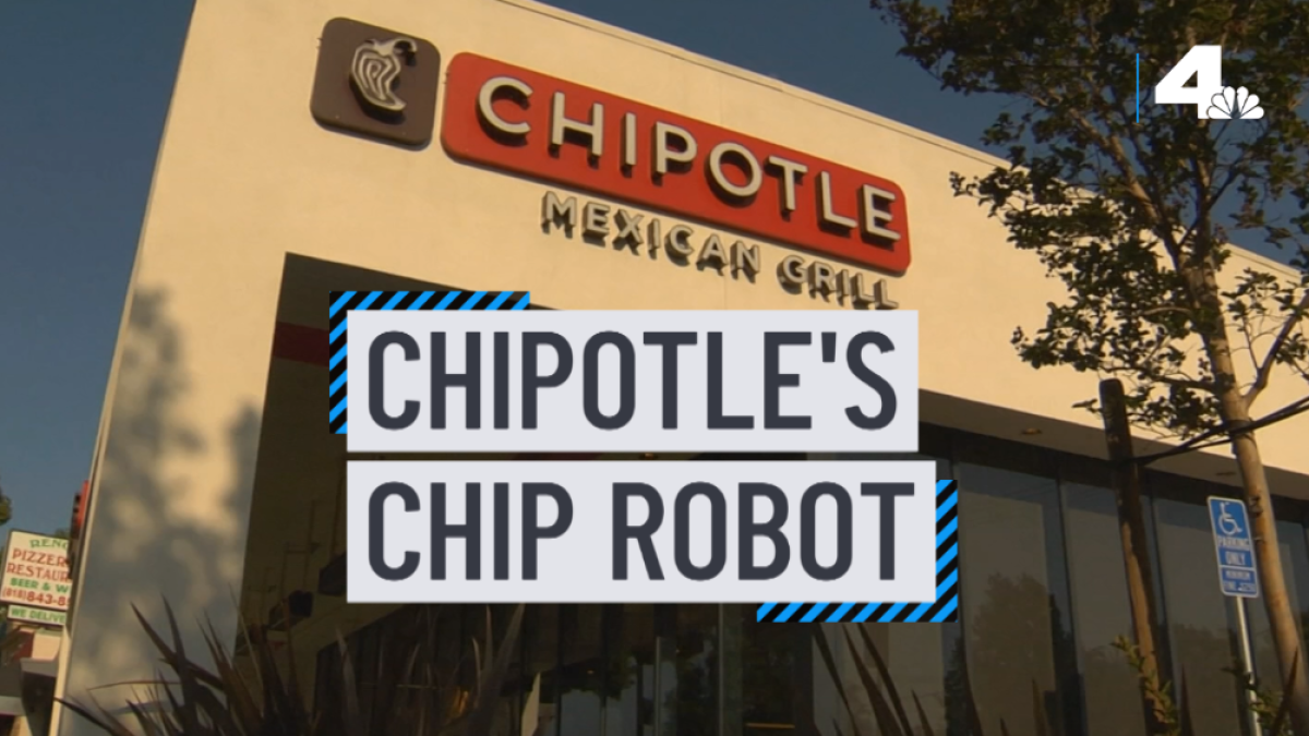 Chipotle’s Chip Robot – NBC Los Angeles