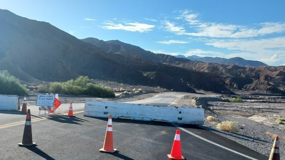 Hurricane Kay Causes Road Closures in Death Valley – NBC Los Angeles