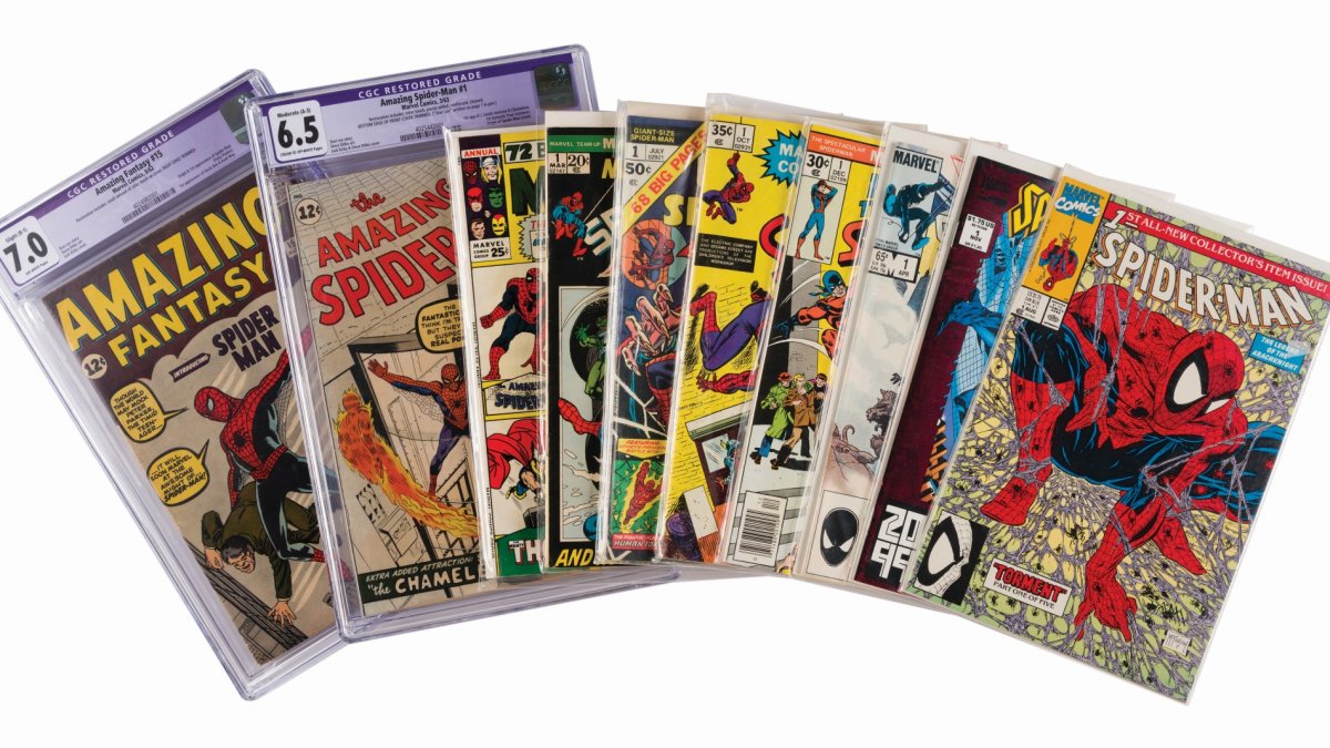 Fans to Bid on the Largest-Ever Spider-Man Comic Collection – NBC Los ...