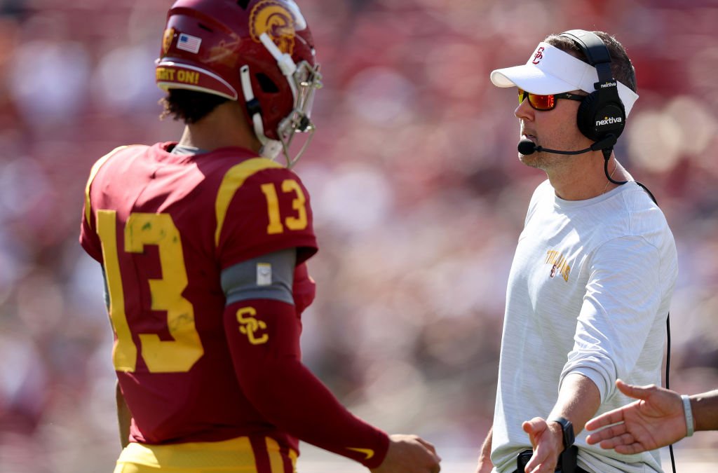 USC Routs Rice 66-14 in Big Debuts by Caleb Williams, and New Coach ...