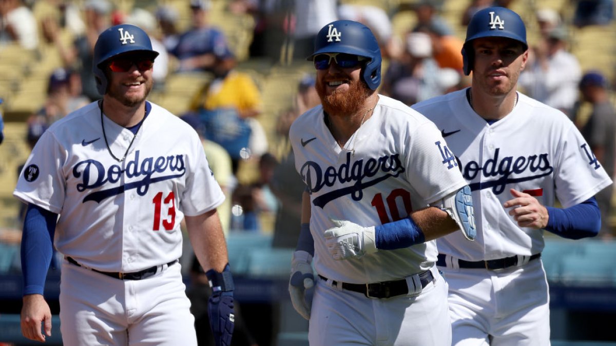 Dodgers Rally to Beat Giants 7-3, Magic Number Down to 6 – NBC Los Angeles
