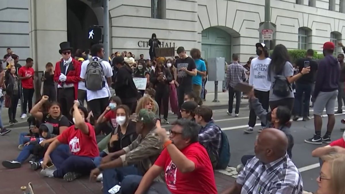 Anger and Protests Over LA City Hall Racist Controversy – NBC Los Angeles