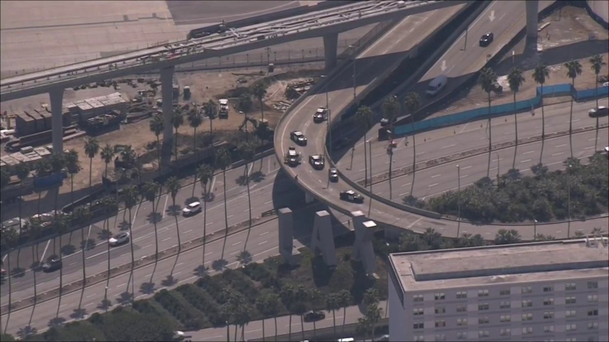 Pursuit Driver Out of San Diego Comes to Stop on Onramp Near LAX – NBC ...