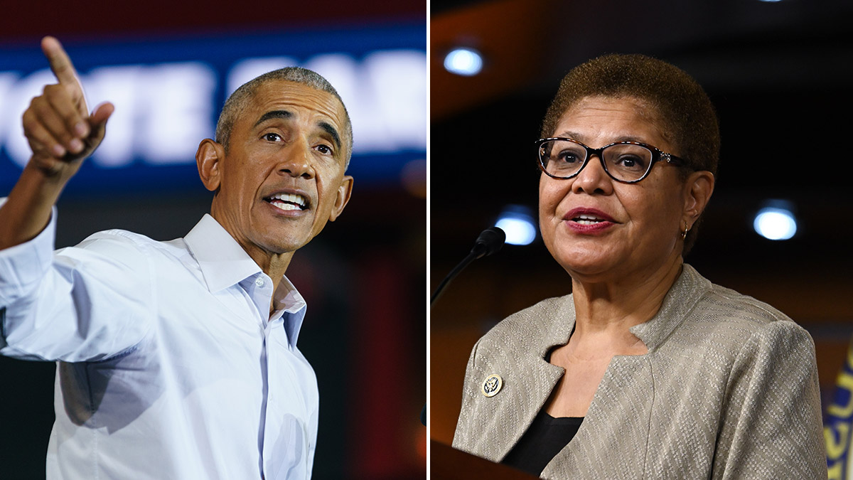 Former President Obama Endorses Karen Bass for LA Mayor – NBC Los Angeles