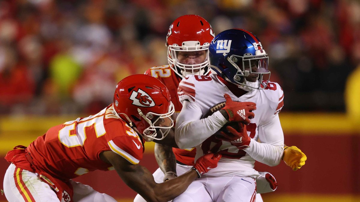 Chiefs Acquire WR Kadarius Toney From Giants – NBC Los Angeles