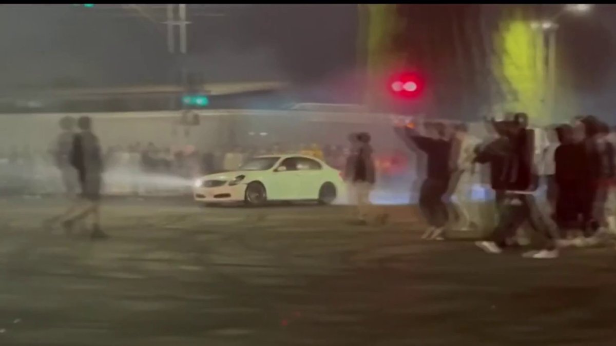 New Law Cracks Down on Street Takeover Participants – NBC Los Angeles